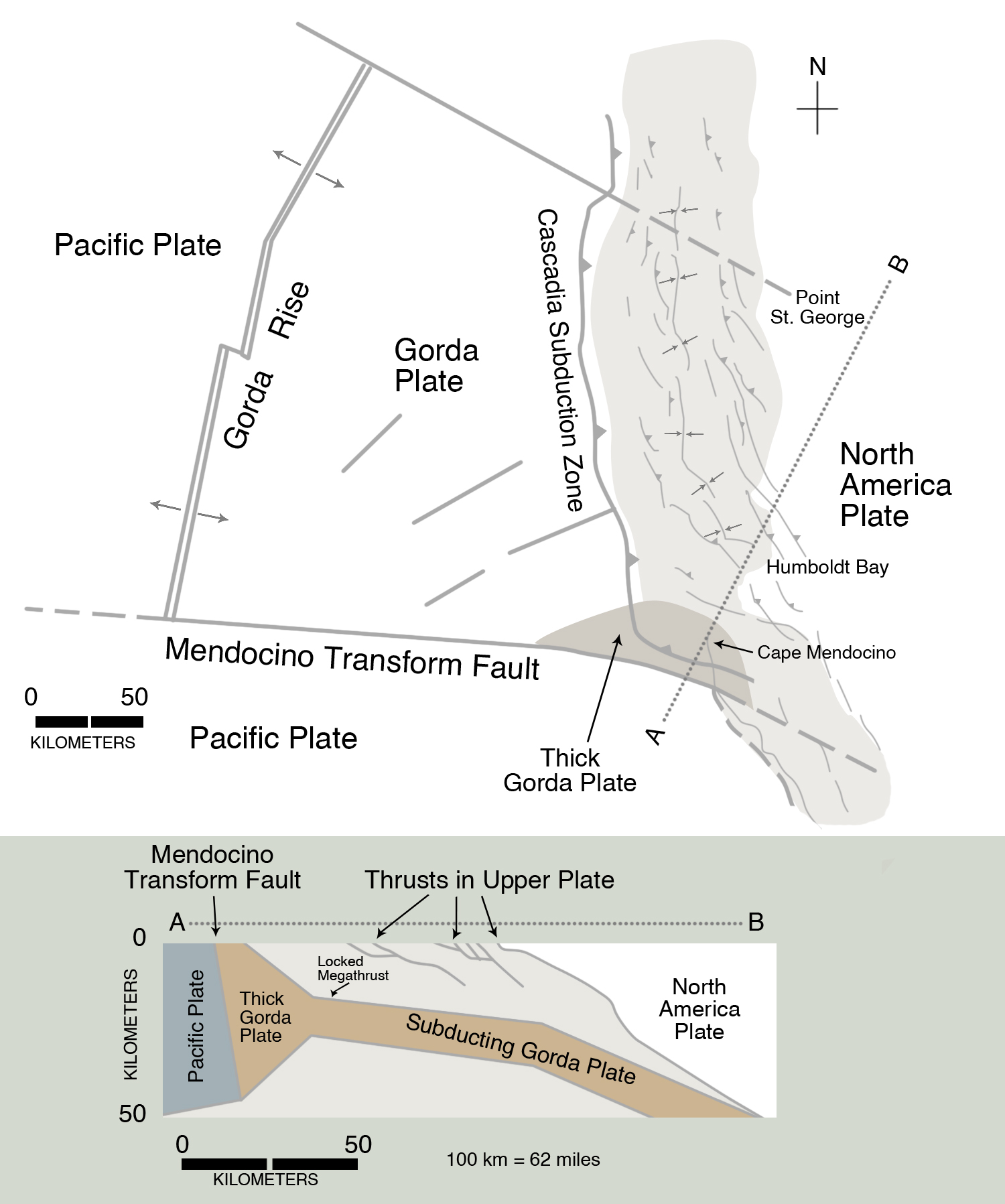 Earthquakes in the Juan de Fuca Plate – Living With Earthquakes In The ...